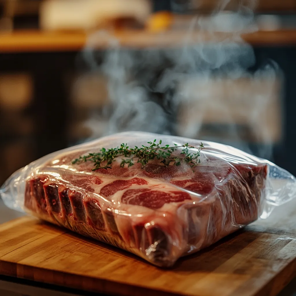 Sous Vide Prime Rib Roast Recipe | 8-Hour Perfect Finish